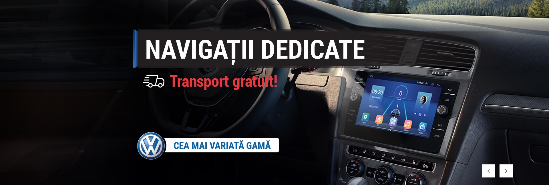 Magazin navigatii auto dedicate cu android | Carplay | Android Auto